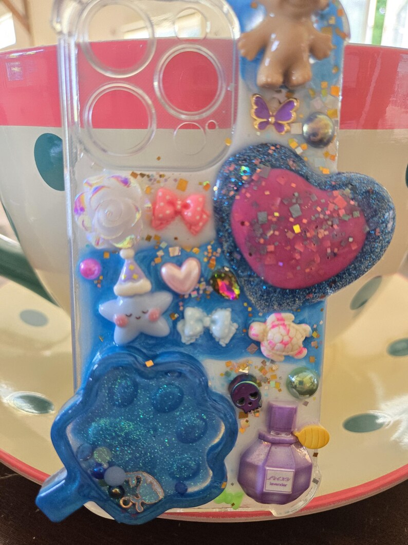IPhone 14 Pro Case Troll Doll Charm – Resin Shaker, Y2K Aesthetic ...