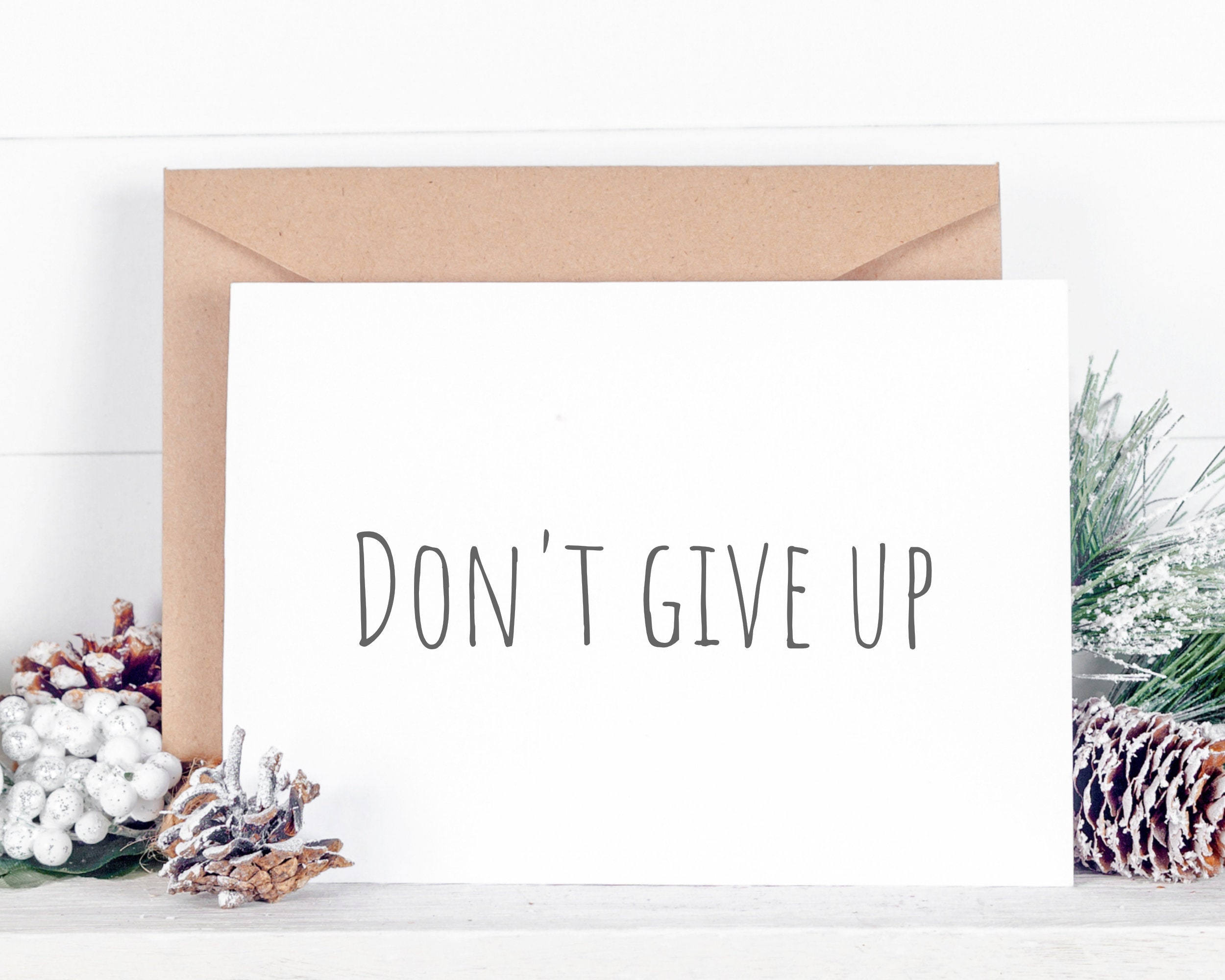 Anonymous "don't Give Up" Motivation Letter for Your Loved Ones | Sent ...