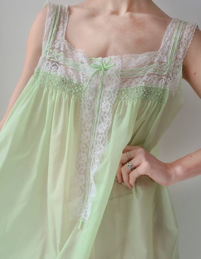 Vintage lingerie sheer - Etsy.de