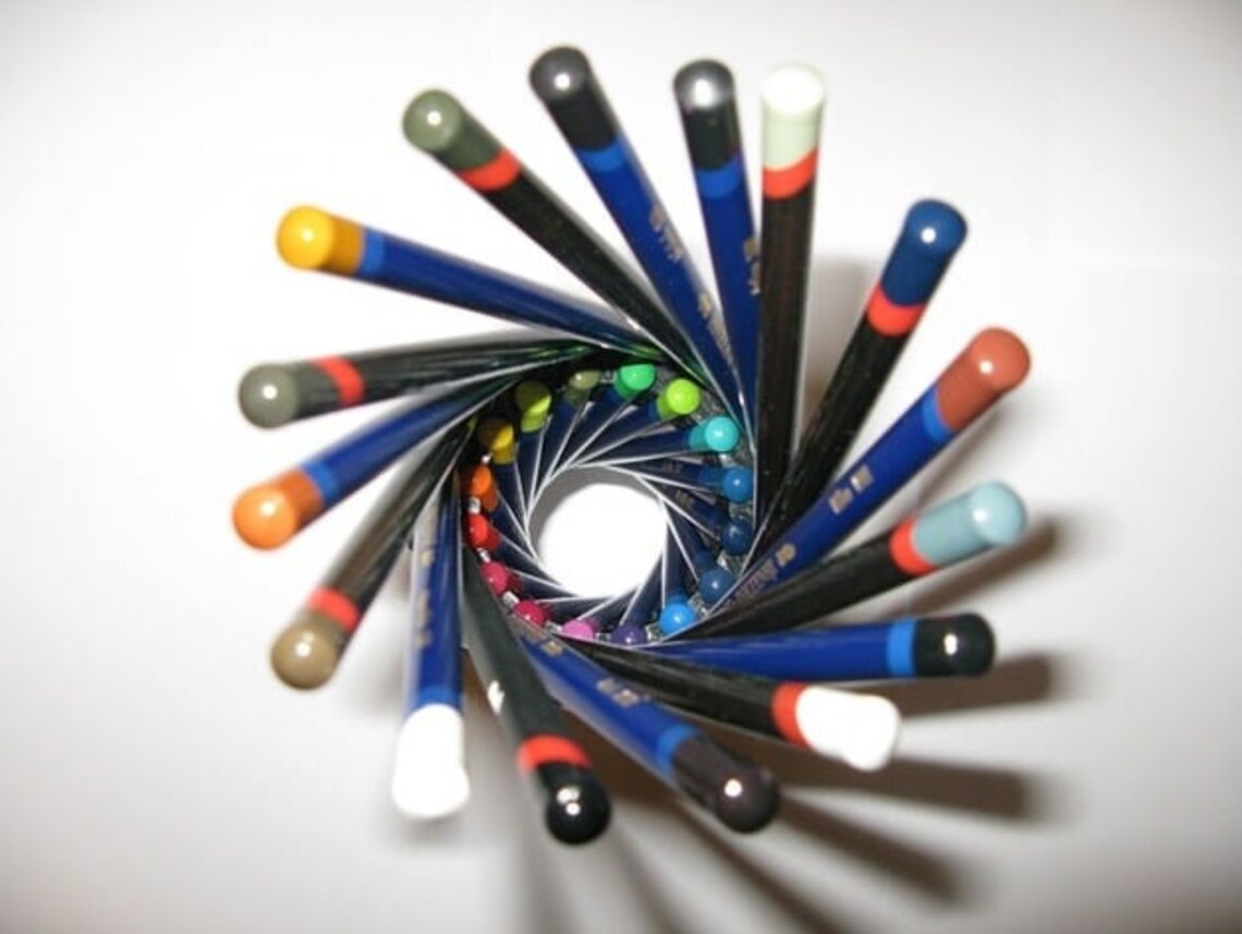 Unique Rotating Hyperboloid Pencil Holder Elevate Your Desk With ...