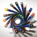 Unique Rotating Hyperboloid Pencil Holder Elevate Your Desk With ...