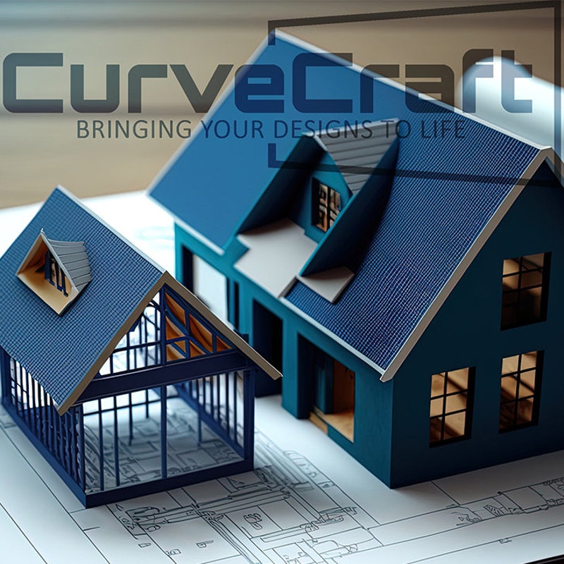 Custom 3d Models of House - Etsy