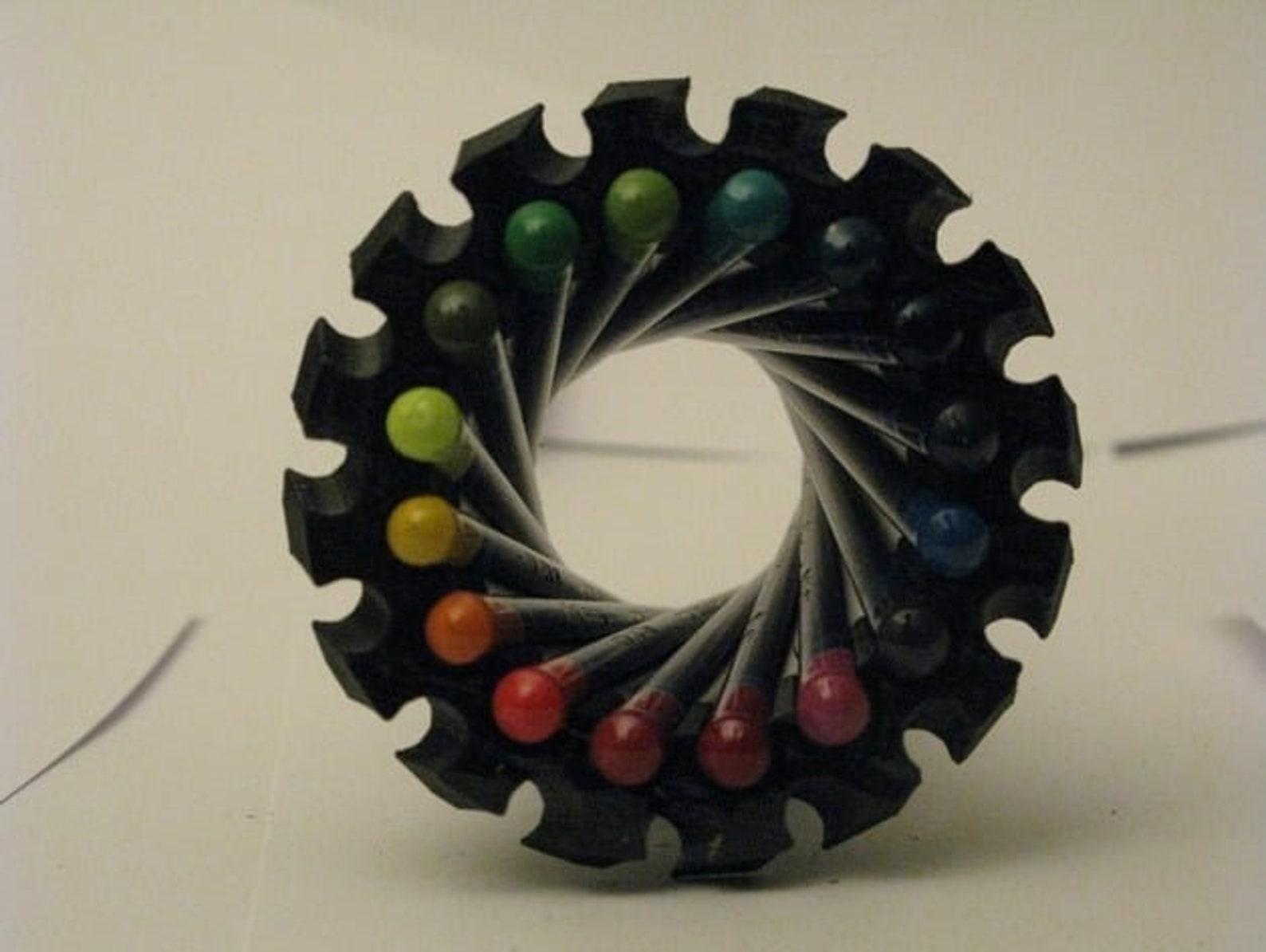 Unique Rotating Hyperboloid Pencil Holder Elevate Your Desk With ...