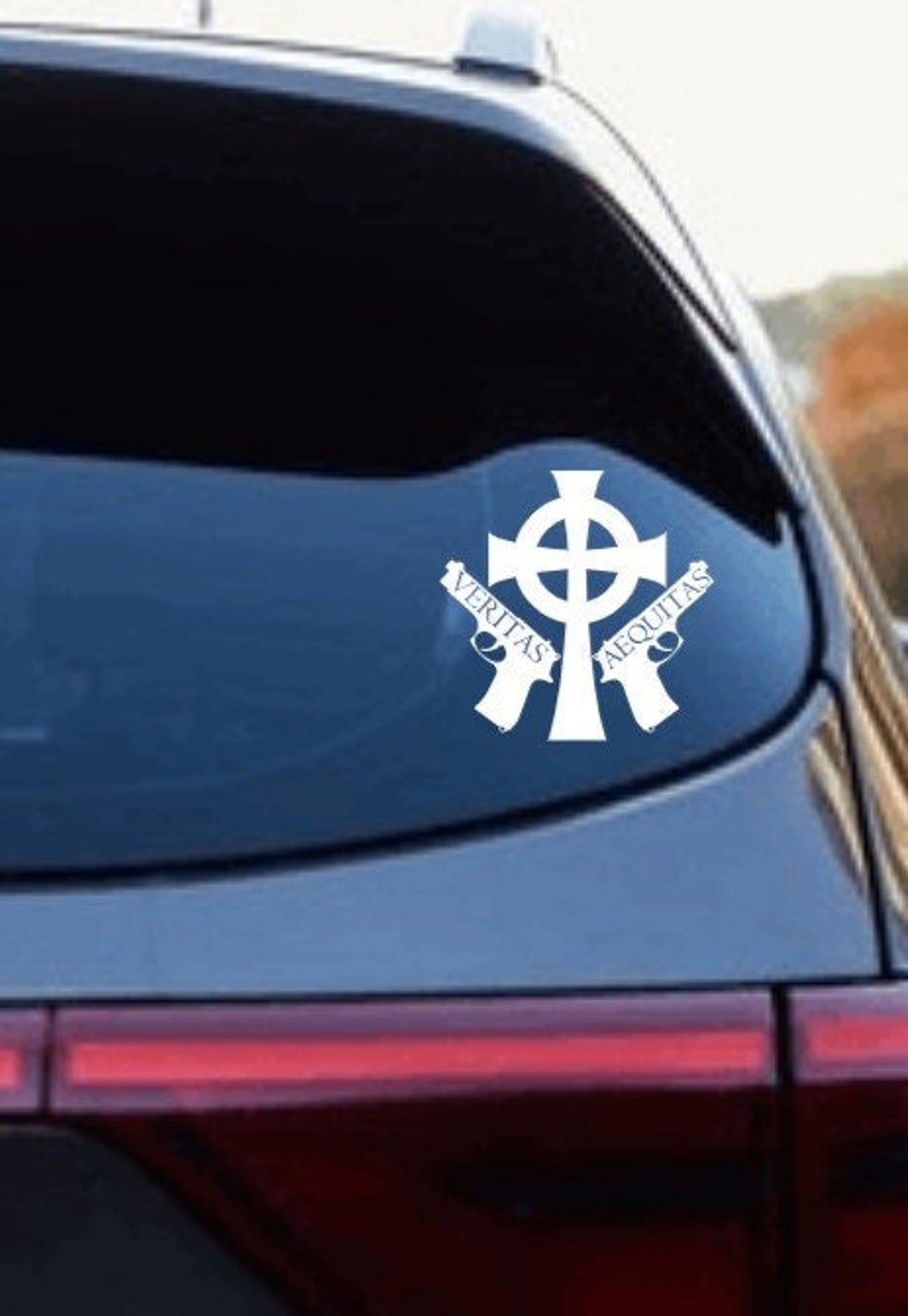 Boondock Saints Inspired Vinyl Decal Sticker for Windows, Bumper ...