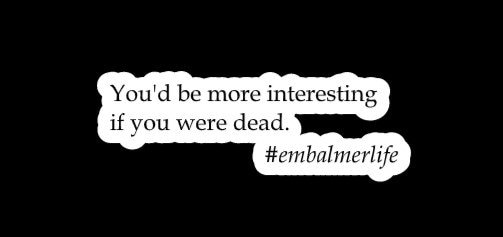 Sarcastic Morgue Stickers Autopsy Humor Funeral Director - Etsy