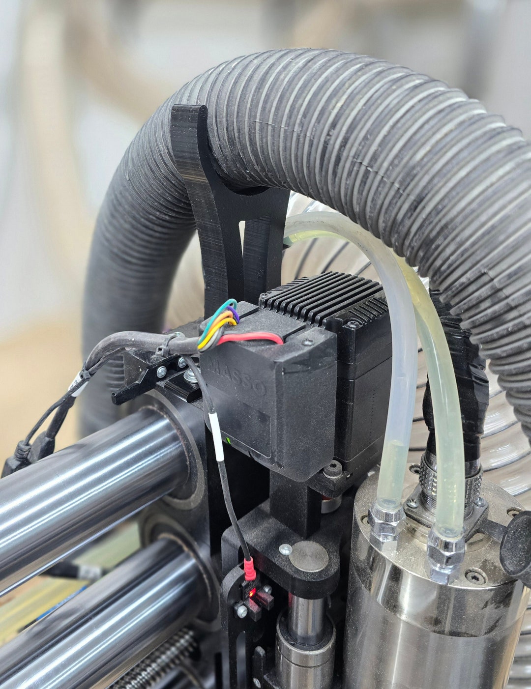 Onefinity CNC Elite 2.5" HDPE Hose Bracket TWO Versions - Etsy