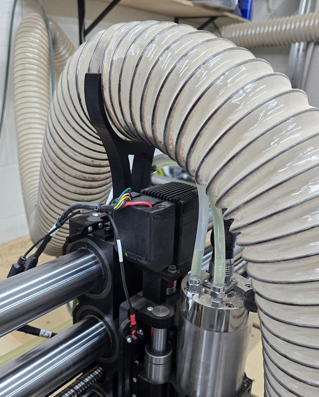 Onefinity CNC Elite 4" HDPE Hose Bracket TWO Versions - Etsy