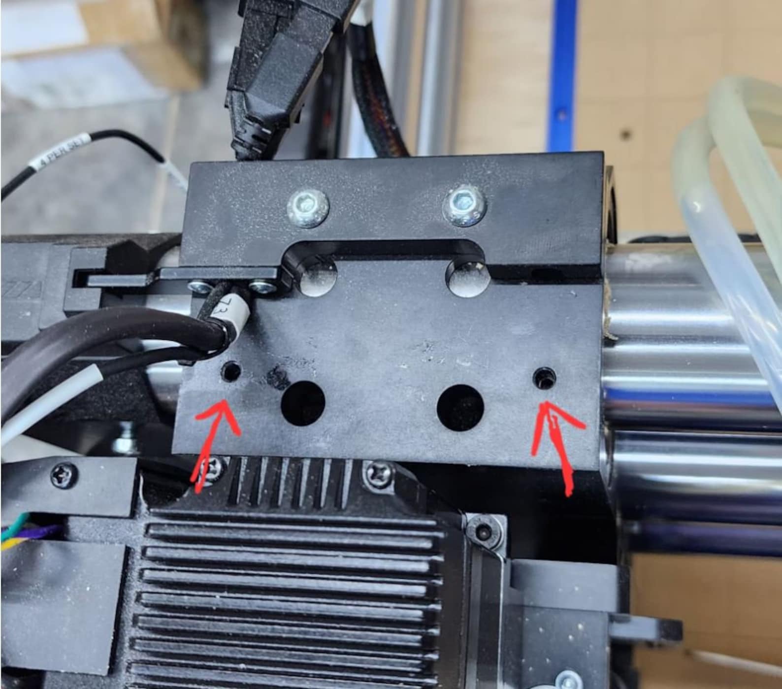 Onefinity CNC Elite 2.5" HDPE Hose Bracket TWO Versions - Etsy
