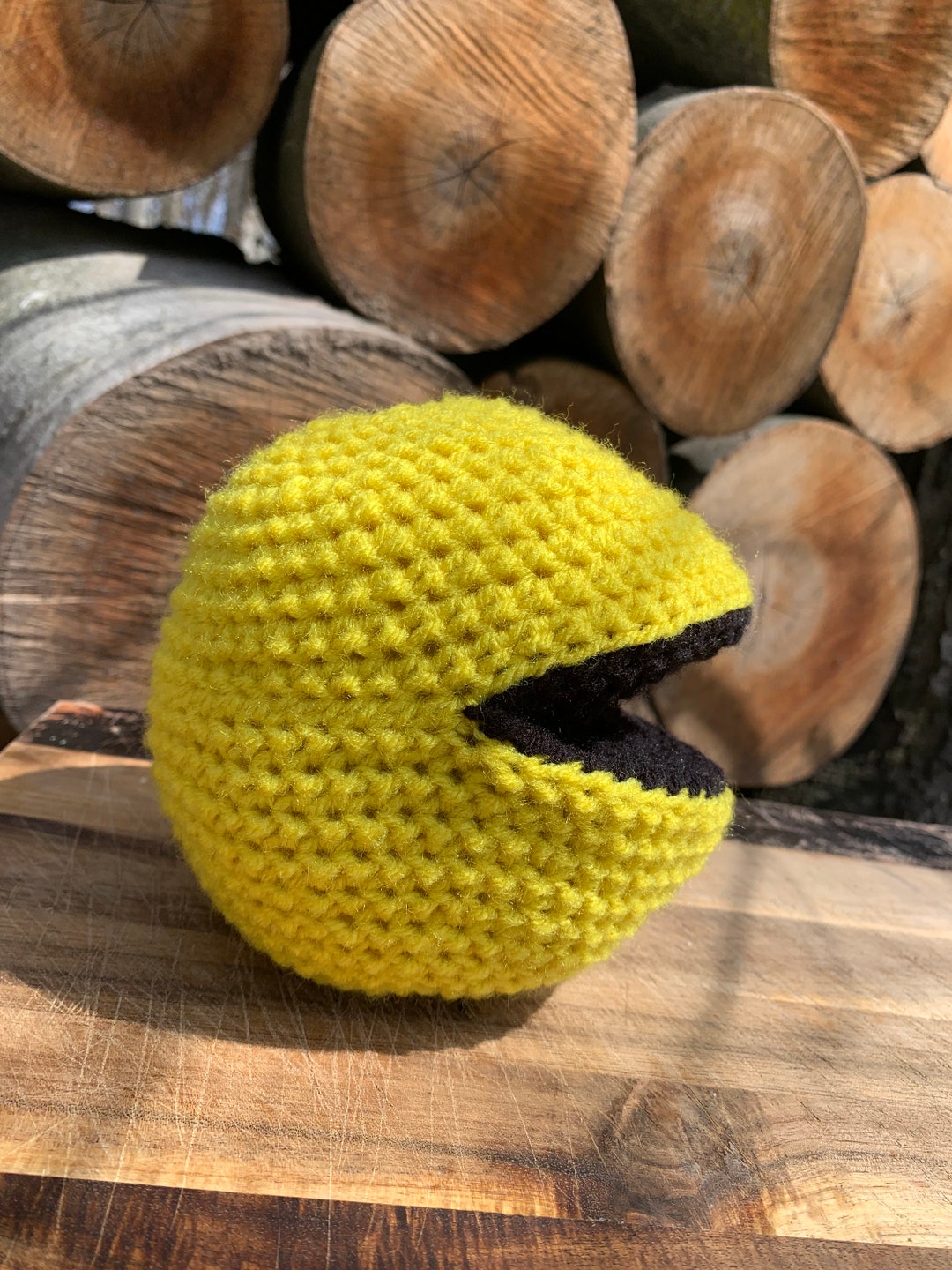 Crochet Pac-man - Etsy