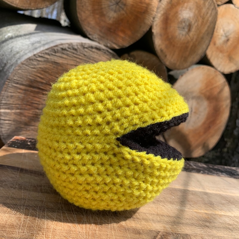 Crochet Pacman - Etsy
