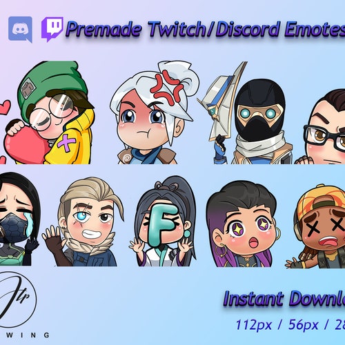 Valorant Kayo Emotes/ Valorant Kayo Cute/ Valorant Kayochibi/ - Etsy ...