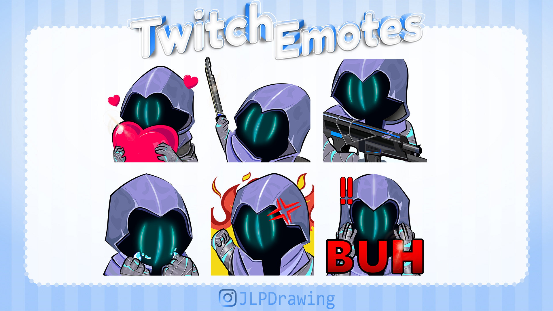 Cute Omen Valorant Emotes Twitch, Youtube Discord - Etsy Denmark
