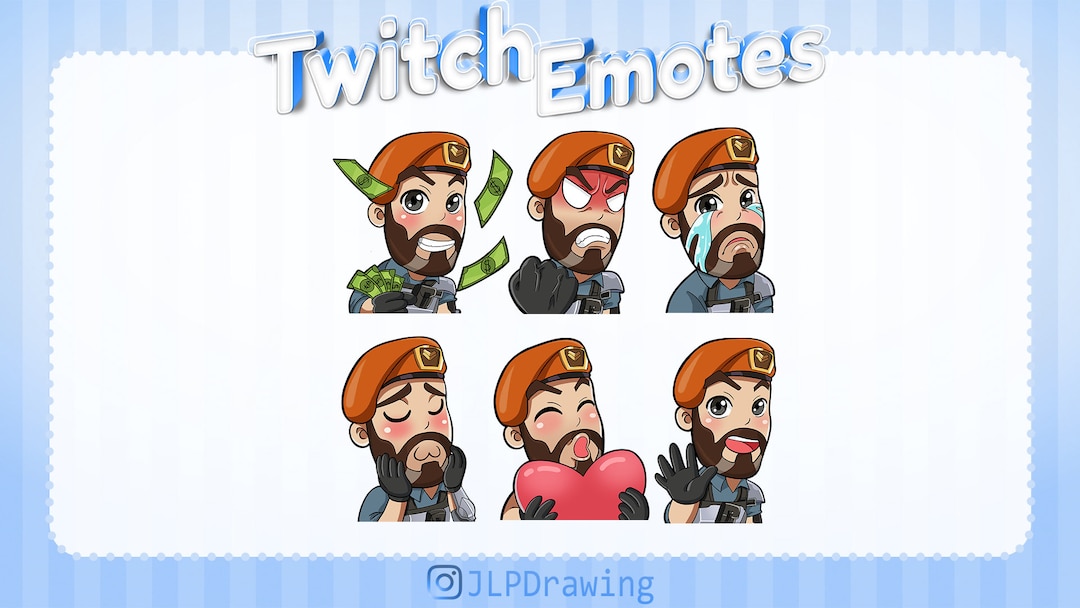 Cute Brimstone Valorant Emotes | Twitch, Youtube Discord - Etsy