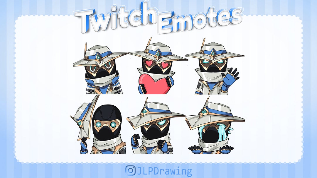 Cute Cypher Valorant Emotes Twitch, Discord, Youtube - Etsy UK
