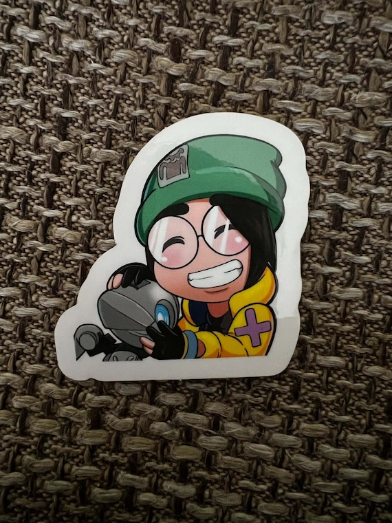 Stickers, Labels & Tags Paper Killjoy Sticker with Alarmbot etna.com.pe