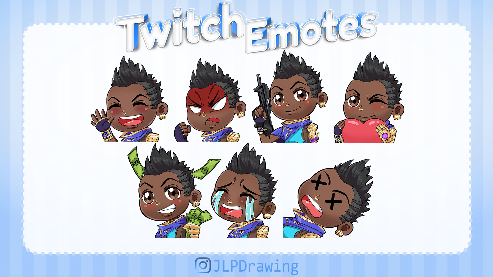 Cute Astra Valorant Emotes Twitch, Youtube Discord - Etsy