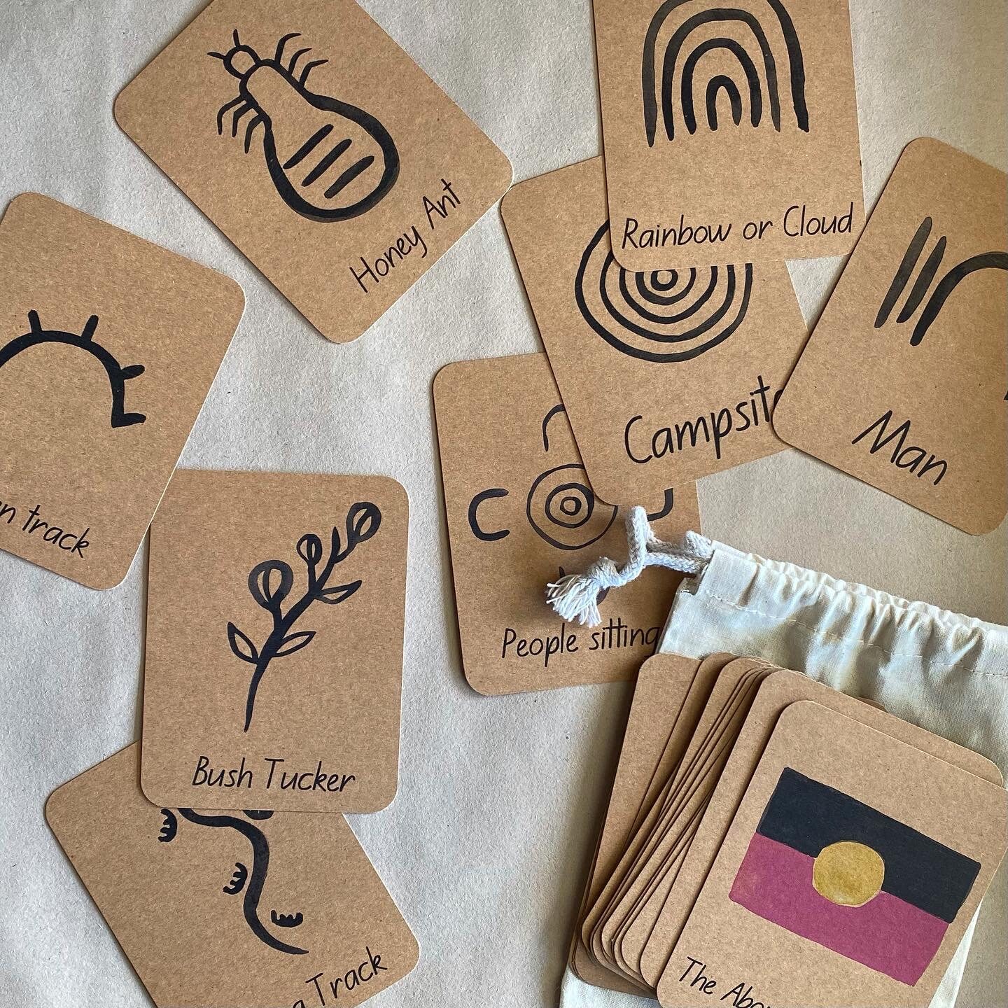 Printable Indigenous Symbol Flash Cards - Etsy UK