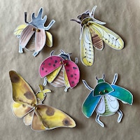 Minibeasts Coloring Pages - Etsy
