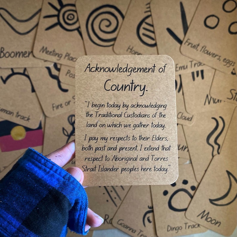 Indigenous Symbol Flash Cards - Etsy