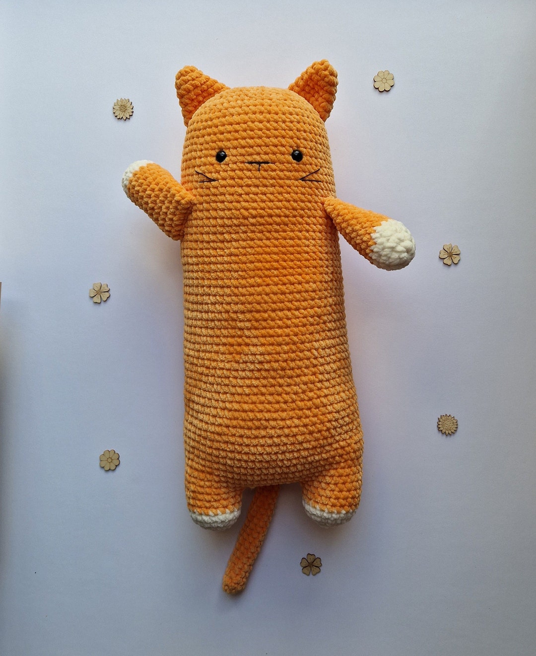 Big Long Cat Crochet Pattern. Create You Own Big Long Cat Amigurumi ...