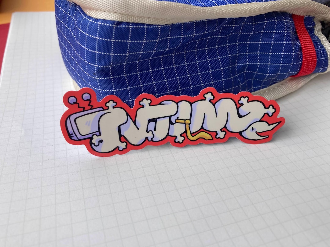 Tv Time Tenna Sticker - Etsy