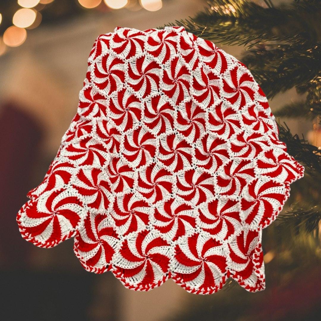 Peppermint Swirl Pattern