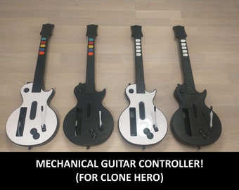 Clone Hero Guitar 3D Printed Les Paul Inspired - Etsy