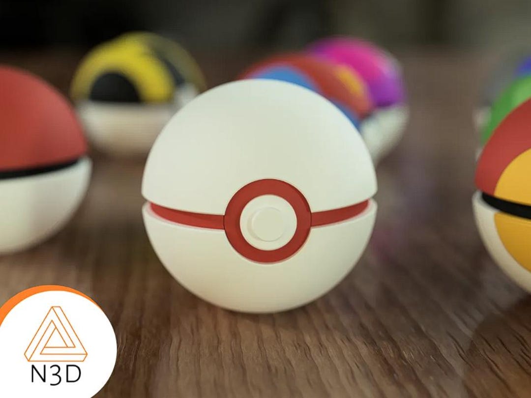 Pokeball Premier Ball - Etsy