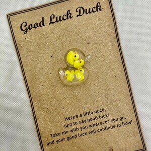 Good Luck Duck Resin Gift With Poem - Etsy