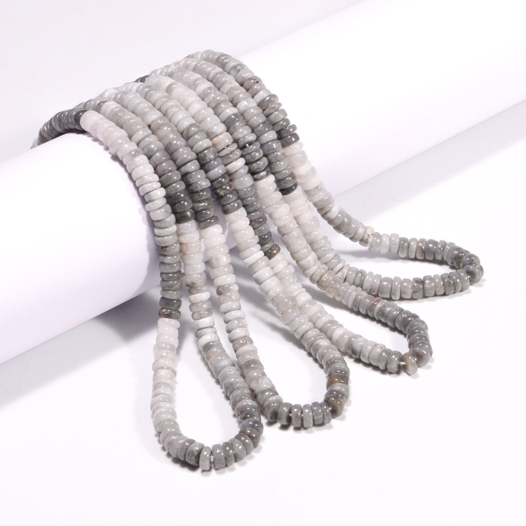 Natural Cat's Eye Smooth Tyre Beads, Cat's Eye Heishi Beads, Cat's Eye ...