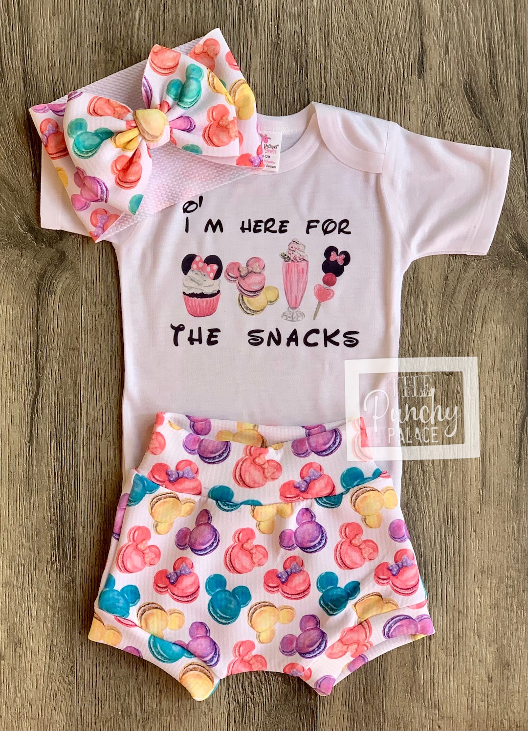 Disney Macaroons Baby and Toddler Complete Outfit/ Baby Trendy Outfit ...