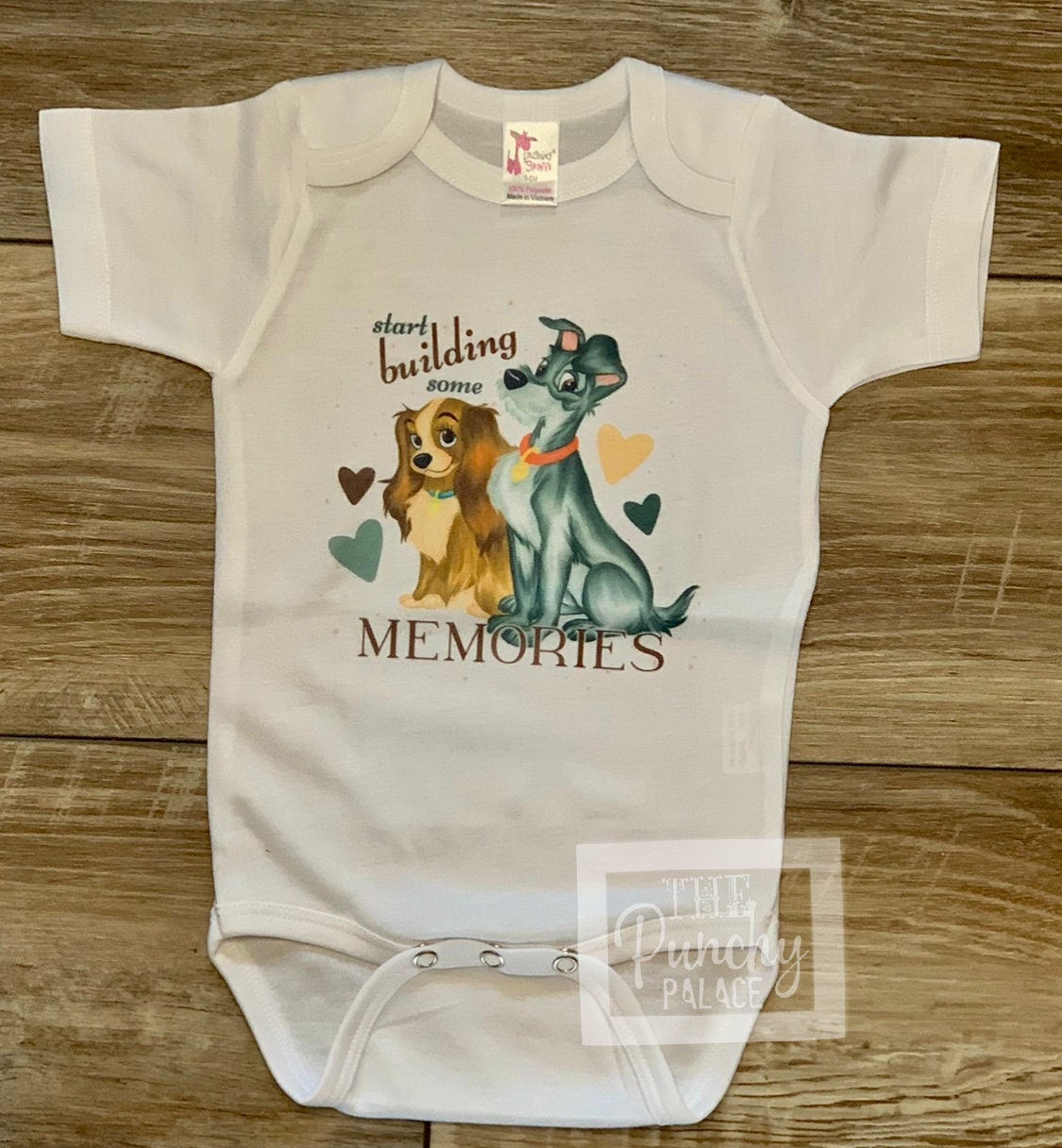 Lady and the Tramp Build Memories Baby Full Outfit Set / - Etsy