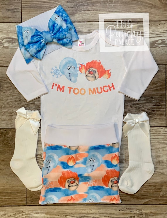 Snow Miser Heat Miser Baby and Toddler Complete Outfit/ Baby | Etsy