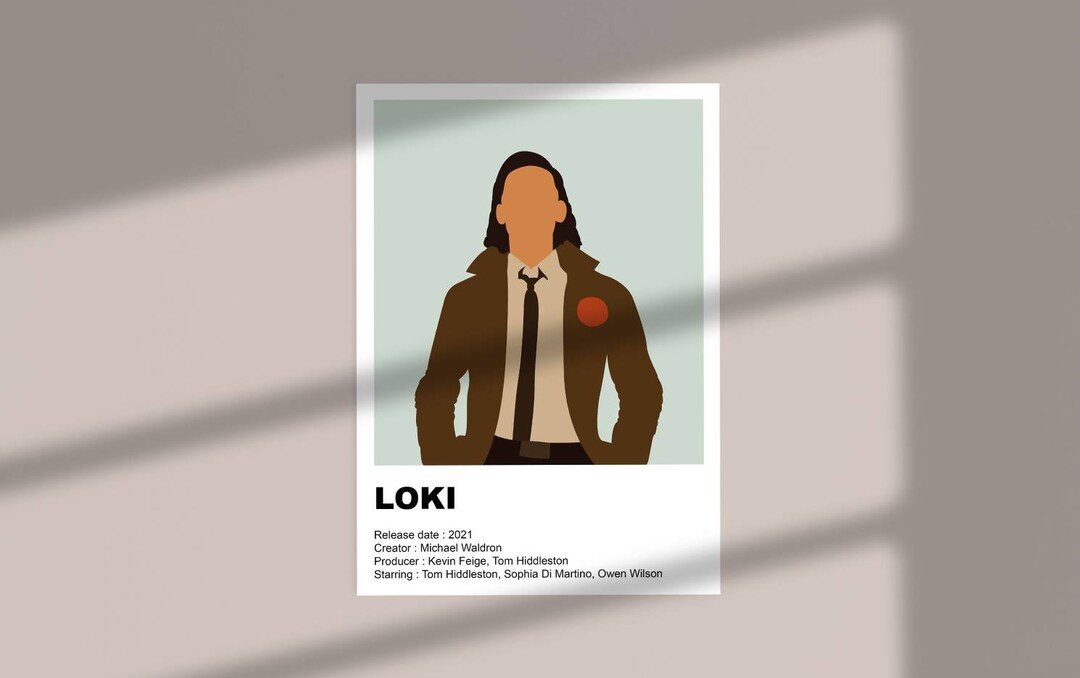 Poster of the LOKI Series for Minimalist Decoration - Etsy