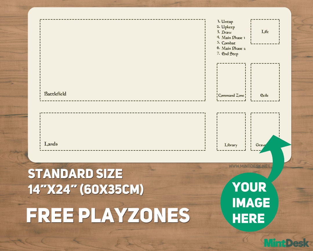 Regular/thick/rugged CUSTOM Playmat Standard Size Durable - Etsy