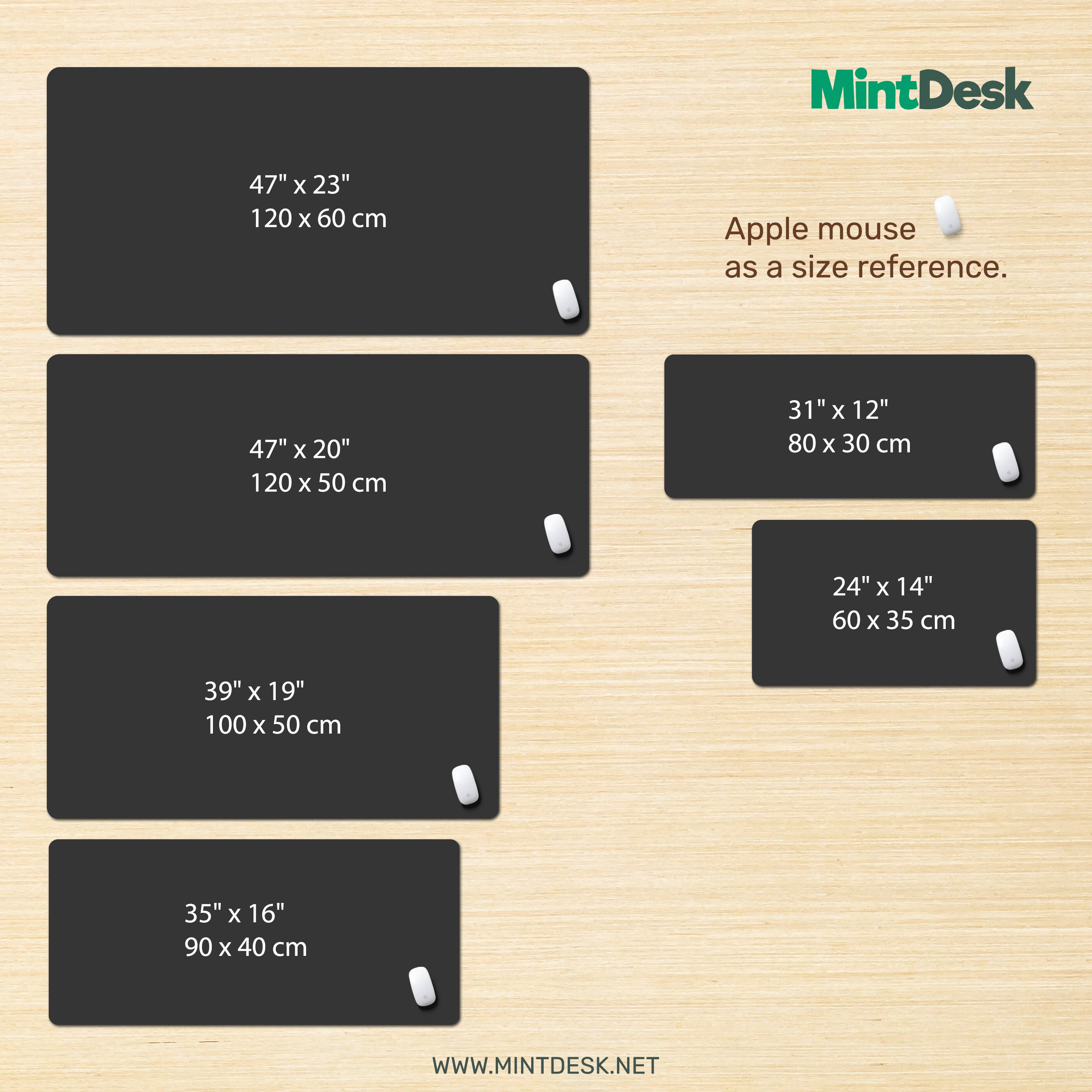 Flamingo Cute Desk Mat, Minimal Water Deskmat Xxl, Animal Forest Pad Xl ...