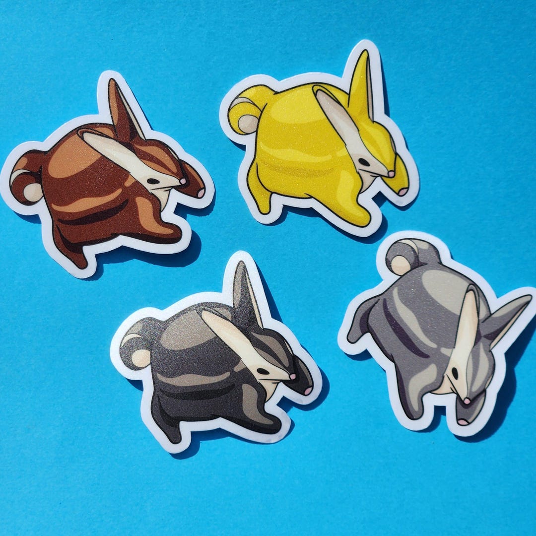 Runescape Chinchompa Stickers High Quality Waterproof Old School Pet ...