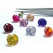 Cubic Zirconia AAA Quality Cubic Zirconia Round Shape Multi-colors CZ ...