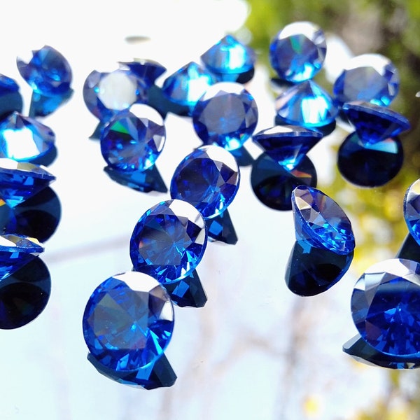 Blue Cubic Zirconia Stones - Etsy