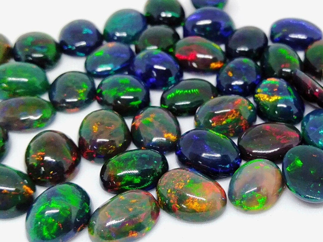 AAA+++ Quality Big Size Black Opal Loose Stone,wow 100% Natural ...