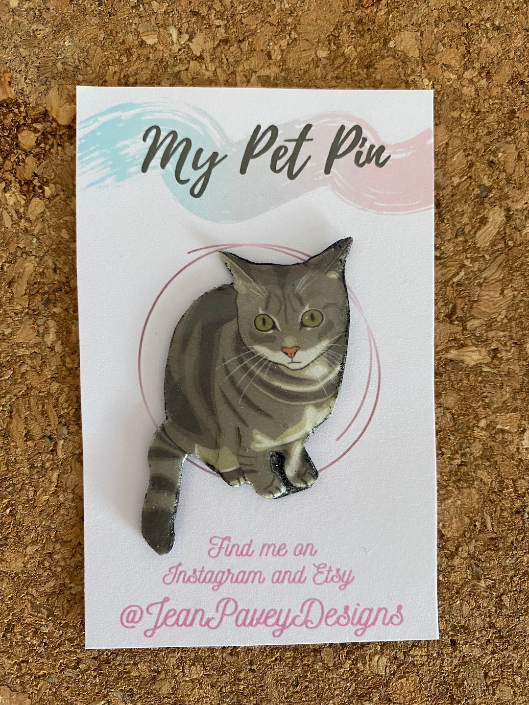 Personalised Pet Pin, Keyring or Print | Personalised Pet | Pet Keyring ...