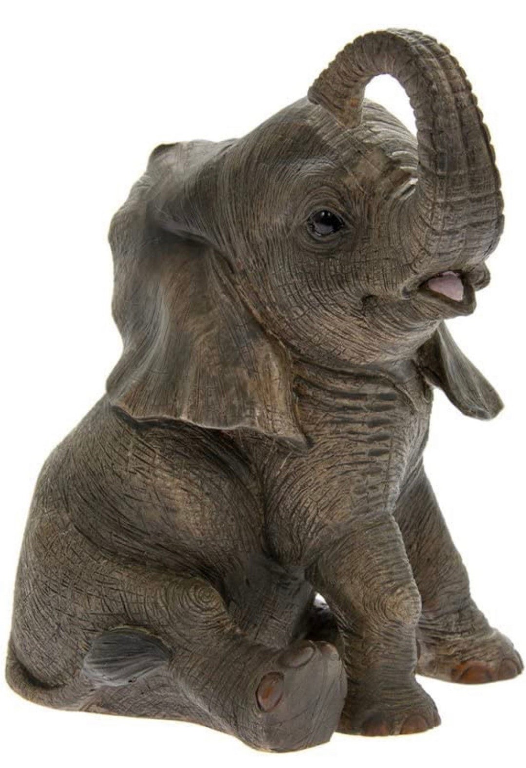 Ornament Sitting Elephant Figurine by Lesser & Pavey, Multicoloured ...
