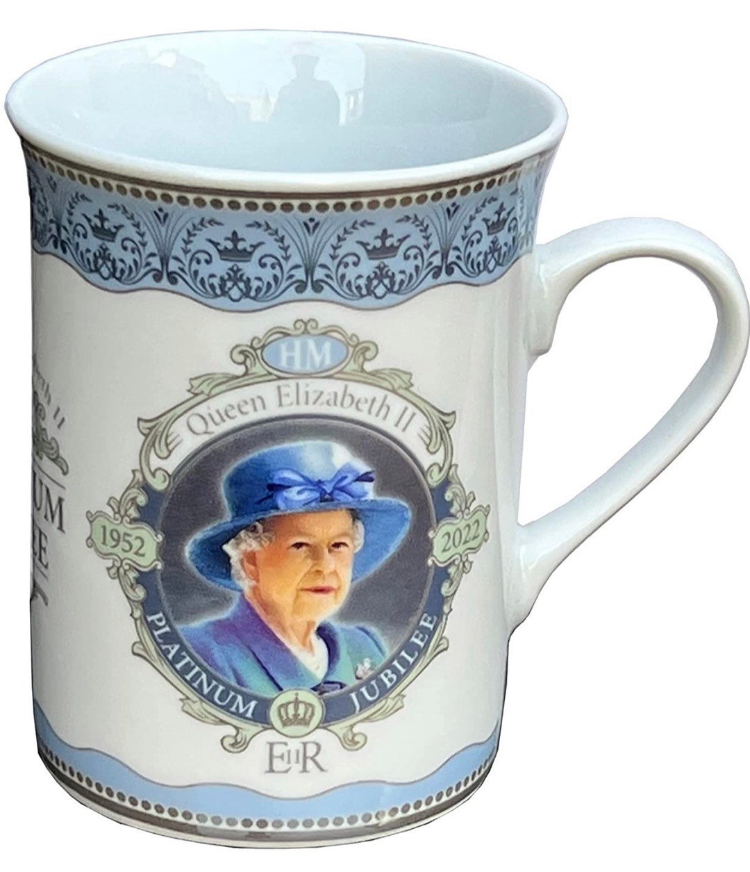Queen Elizabeth Platinum Jubilee Portrait Lippy Mug - Etsy