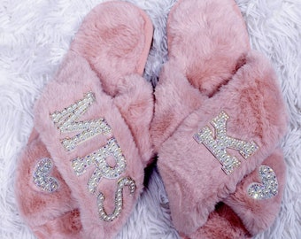 Custom Matching Slippers Mama and Me Personalized Slippers - Etsy