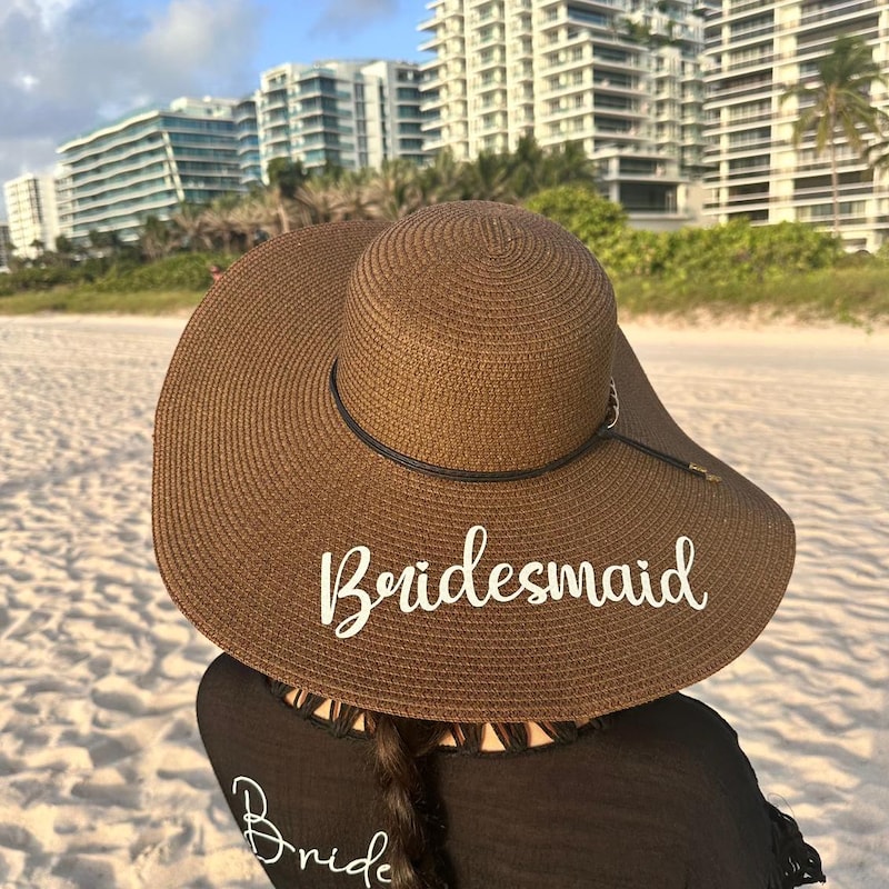 Custom Beach Hat - Etsy