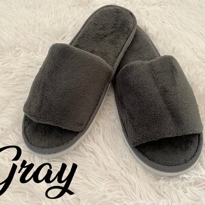 Customized Men's Slippers, Personalized Spa Gift - Etsy