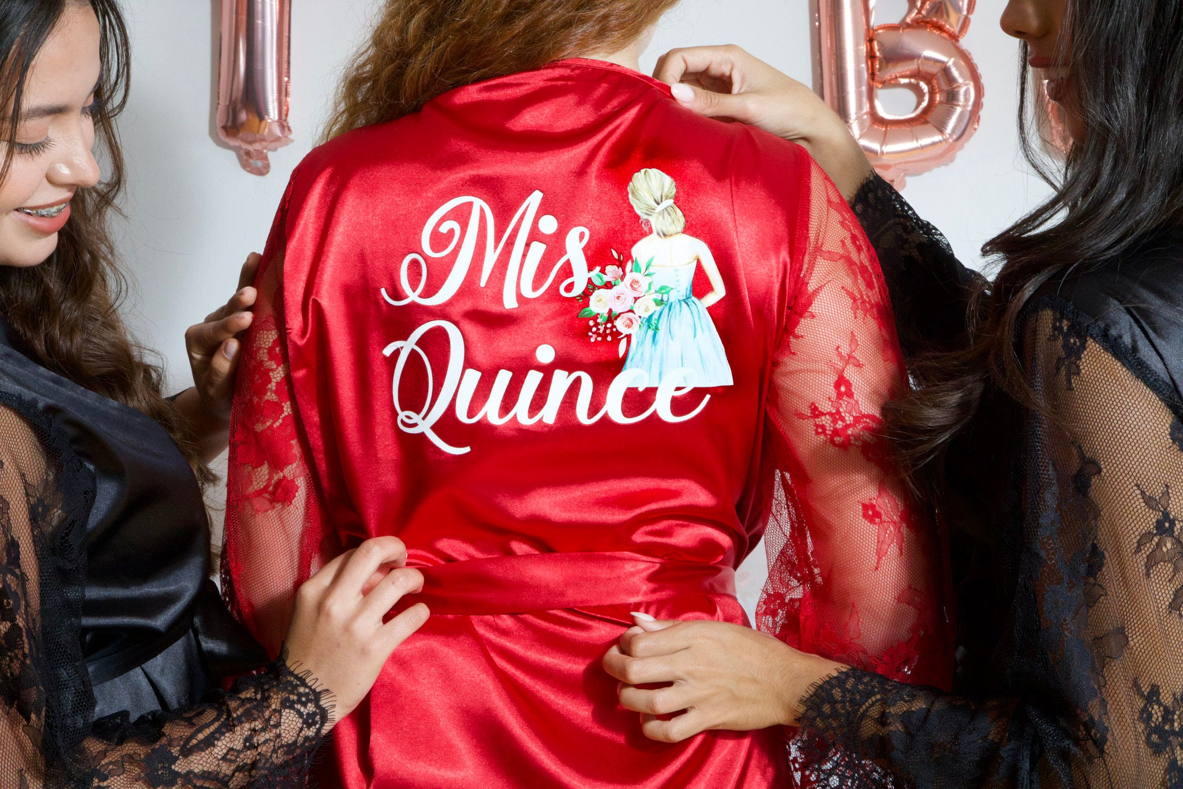 Robes Sweet 16 Noires Et Argentées