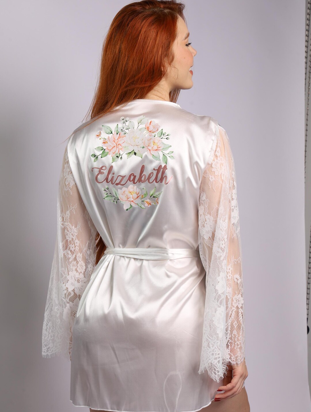 Customized Elegant Red Satin Quinceañera/sweet 16 Robe – Lace Design ...