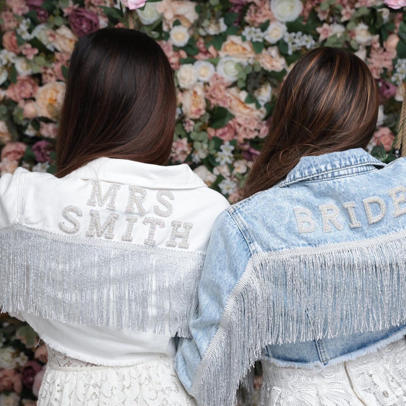 Jean Skirts With Fringe - Etsy
