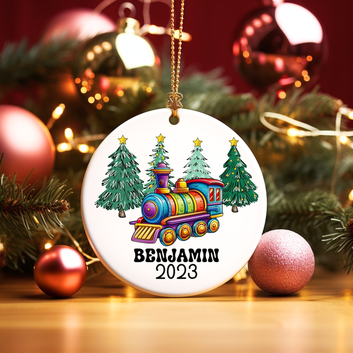 Personalized Childs Christmas Ornament for the Boy or Girl Who Loves ...